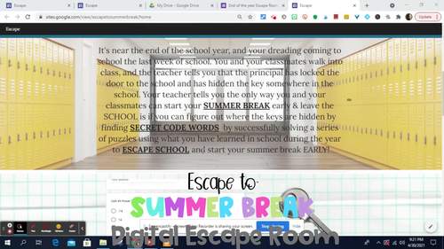 End of the Year 8th Grade Math Activity by Making Creative Mathematics