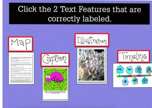 Nonfiction Text Features Reading Comprehension Activity 2nd 3rd Grade ...