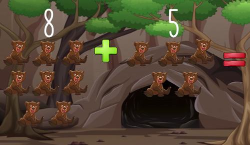 Counting Bears - adding up to 20 by The Mamasaurus | TPT