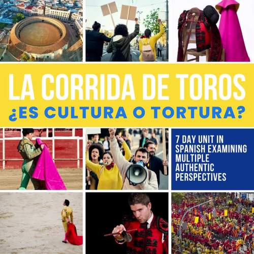 La corrida de toros / Bullfighting Cultural Unit for Novice Spanish