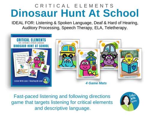 Listening for Critical Elements Directions Descriptions BUNDLE OF 8 DHH