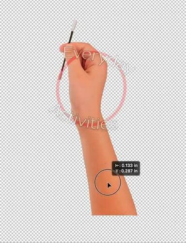 Stock Photo Child Holding Q-Tip With Right Hand PNG Format | TPT