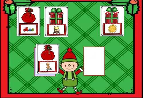 Boom Cards | December | Christmas Rhyming by Pint Size Learners