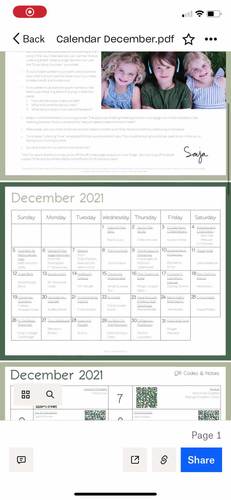 Christmas Listening Calendar 30 Days of Carols with Music Listening ...