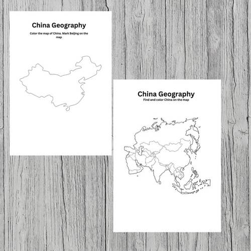 All About China Worksheets | Geography, Landmarks, Culture & Reading ...