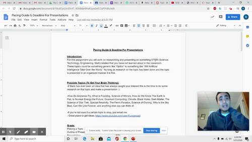 Online STEM Student Presentation Project - Distance Learning by Physics ...