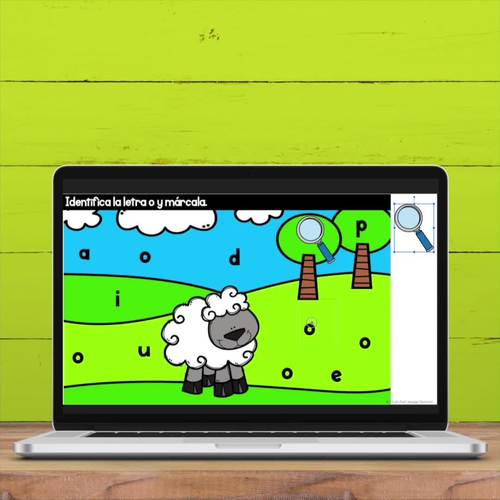 Las vocales para Seesaw™ y Google Slides™ Digital | TPT