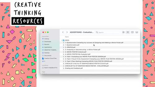 Movie POSTER FILM PROMO | GRAPHIC DESIGN | Evaluation 4 Lesson Project