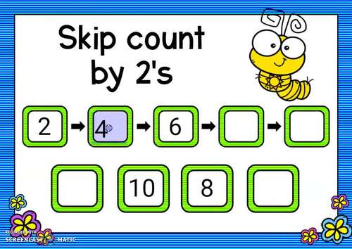Skip Counting by 2 Boom Cards™ Distance Learning Multiplication | TPT
