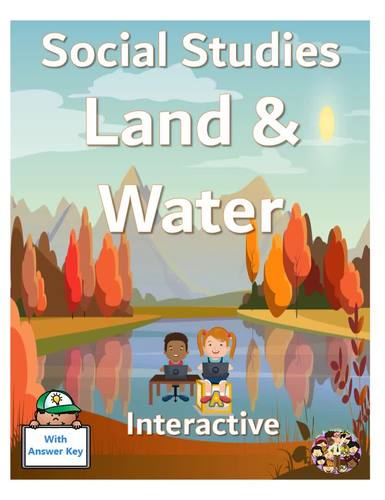 Social Studies Land and Water Interactive Power Point | TPT