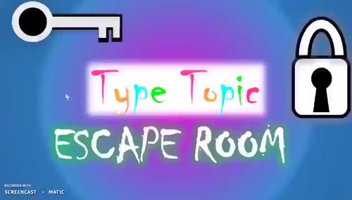 Create Your Own Escape Room | Editable Template by Third Grade Word Bird