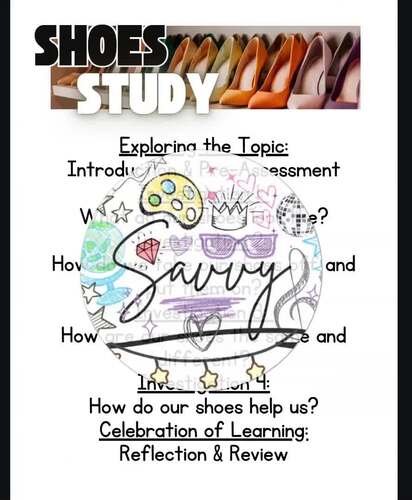 Creative Curriculum Shoes Study IT2: Questions, Materials List & Vocab ...