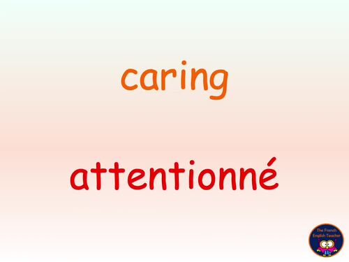 LES ADJECTIFS DE PERSONNALITE - POWERPOINT on personality adjectives in ...