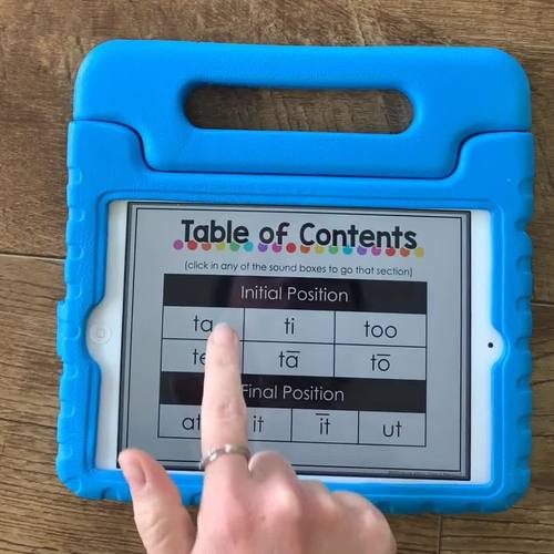 The T Sound Shaping Hierarchy Curriculum by Nicole Allison | TPT