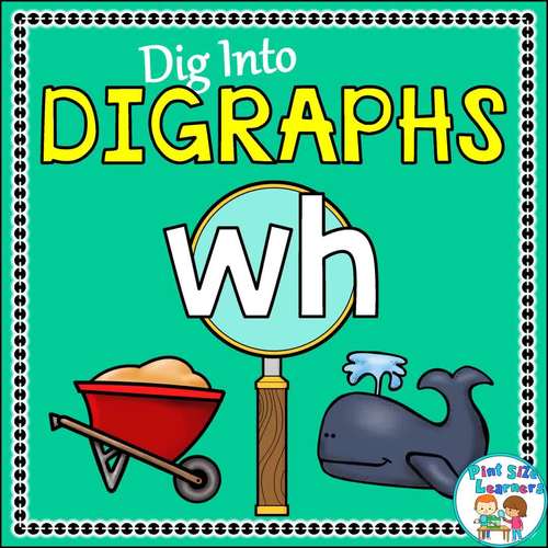 WH Digraph Activities | wh digraph NO PREP Worksheets | Games | TPT