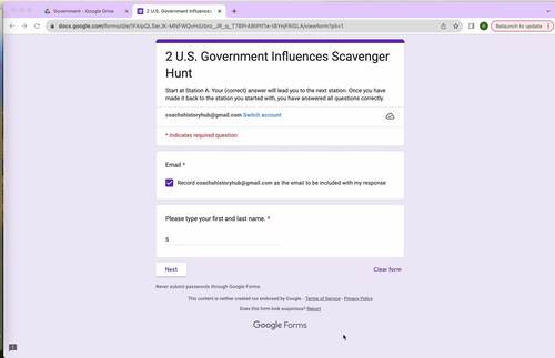 US Government Influences Digital Center Interactive Scavenger Hunt Game ...