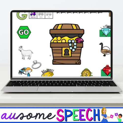 Summer Theme Speech Therapy Boom Cards for Articulation | Cycles Apraxia