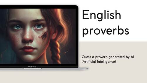 Guess the proverb/saying illustrated by Artificial Intelligence (AI ...