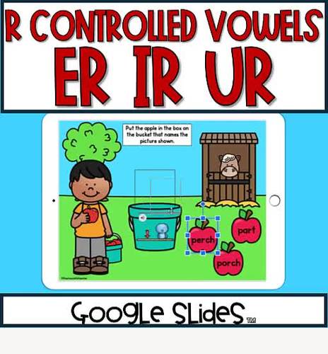 R Controlled Vowels Bossy R ER IR UR Google Slides™ by The Chocolate ...