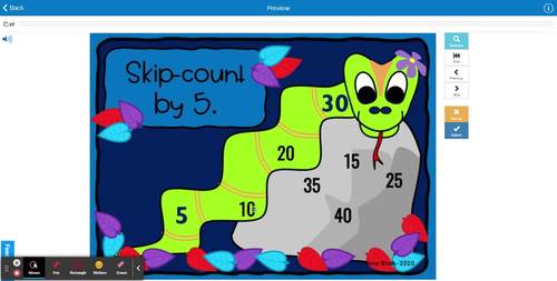 BOOM Cards: Skip Counting by 5: from 1 to 100 by Mme Bock | TPT