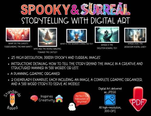 Surreal and Spooky Storytelling Through Digital Art: MIDDLE SCHOOL ELA ...