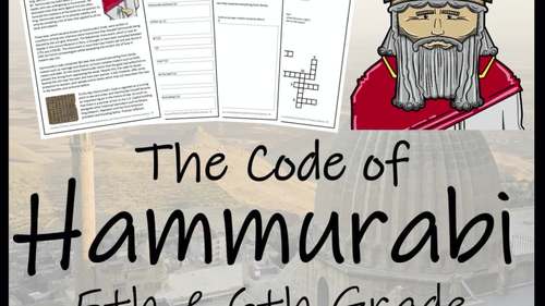 Code of Hammurabi Close Reading Comprehension Activity | 5th Grade ...
