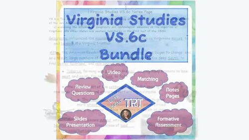Virginia Studies VS.6c Bundle (Virginians Move Westward After the Rev. War)