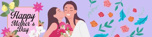 MOTHER'S DAY ANIMATED BANNER | GOOGLE CLASSROOM | GOOGLE HEADER | TpT