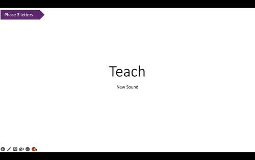 Letters and Sounds Phase 3 Set 1: v j w x and review | TPT