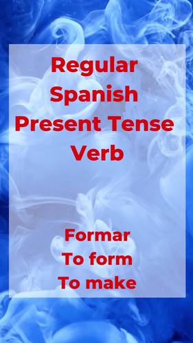 Formar - Spanish Regular Present Tense Verb Conjugation Bundle | TPT