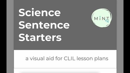 Science Sentence Starters by Office Clarity | TPT