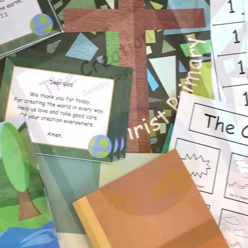 Days of Creation Unit | Preschool Bible Lessons | Activities and Games