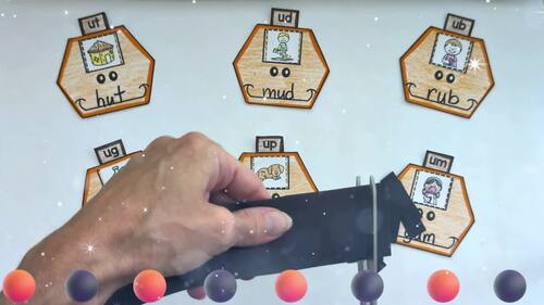 Halloween CVC Phonics Crafts Short Vowels A E I O U Activities ...