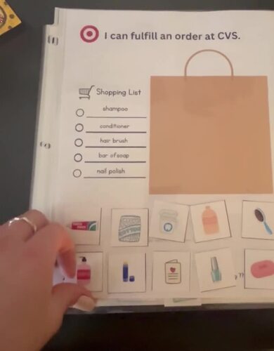 Functional Reading Comprehension: Fulfilling orders for for everyday stores