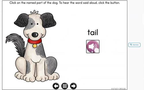 Dog Theme Speech Therapy Activities BOOM™ CARDS for Language & Articulation