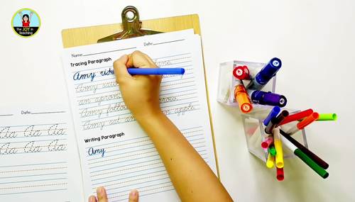 Step-by-Step Cursive Handwriting by The Joy in Teaching | TPT