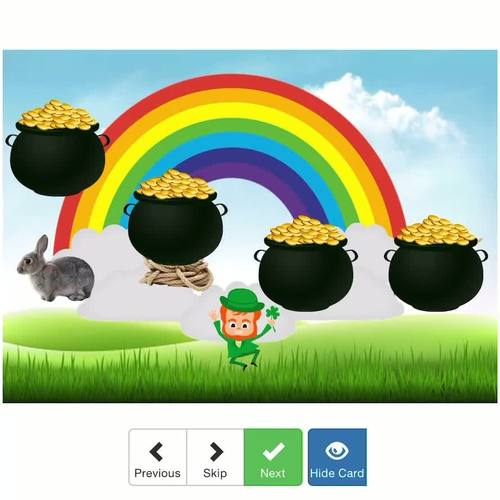 Initial R Sound St. Patrick's Day Game Articulation BOOM CARDS™ by Bri-SLP