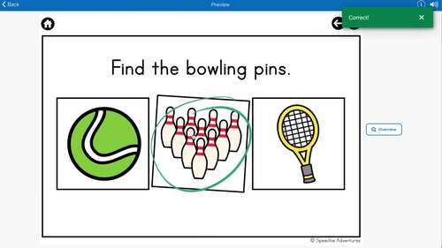 Sports Themed Build a Scene for Early Language Skills in Speech ...