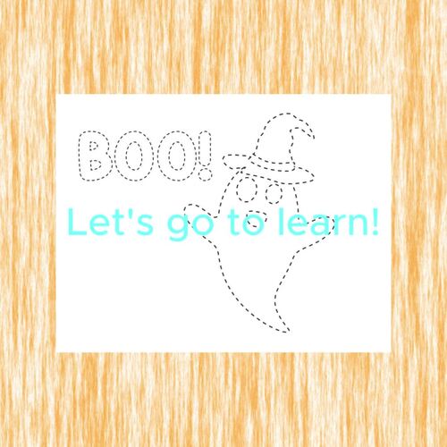 Halloween Tracing & Coloring Worksheets - Trace and Color - Halloween ...