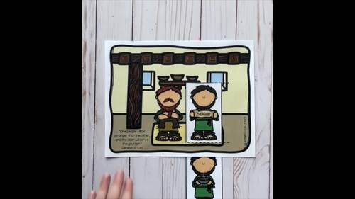 Old Testament Bible Story Crafts Set 5 by Heartprints for Littles