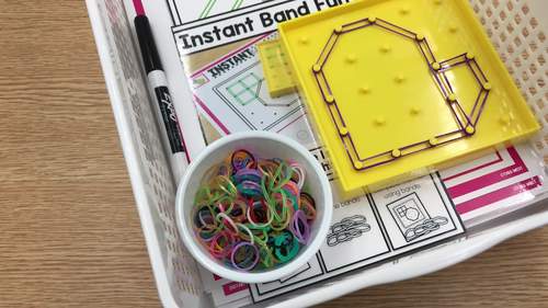 Instant Center Mats: Band Fun (Fine Motor, Morning Work, Morning Tubs)