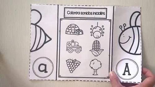 Hojas de trabajo alfabeto | Libritos de letras | Spanish Alphabet ...