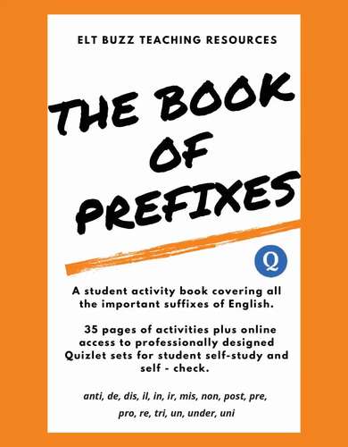 The Book Of Prefixes. Academic. Test Prep. Vocabulary. Gifted. ESL. EFL.