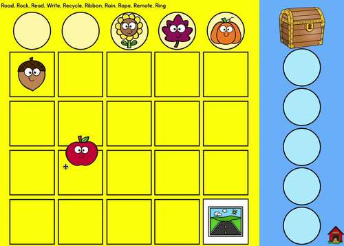 Digital Fall Articulation Cariboo Game by Jennie's Speech Room | TPT