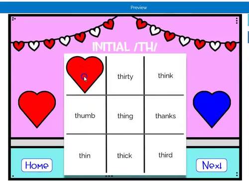 Valentine's Day Articulation Boom Card™ Bundle: TH, SH, CH | TPT