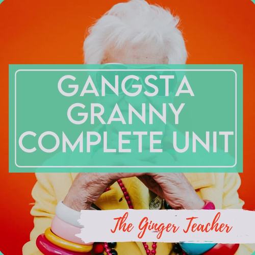 Gangsta Granny Lesson Bundle by The Ginger Teacher | TPT