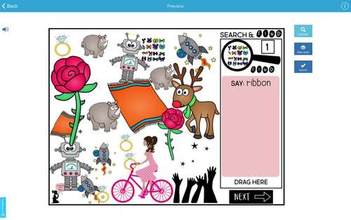 Initial R Sound Articulation Boom™ Cards Search & Find Game | Pre Vocalic R