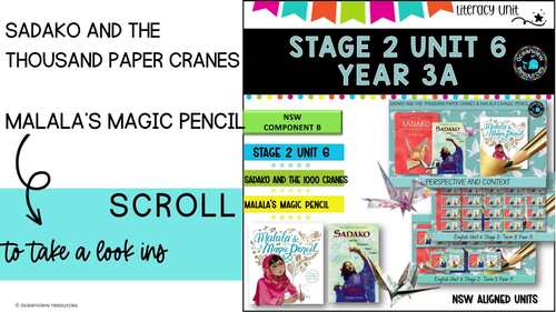 STAGE 2 TERM 3 YEARS A NSW DET component B SADAKO, ROWAN OF RIN bundle