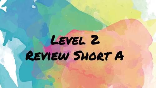 Sonday System Lesson 2 - Review Short a by maz297 | TpT