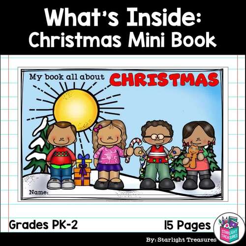 Christmas Mini Book for Early Readers - Christmas Activity | TPT